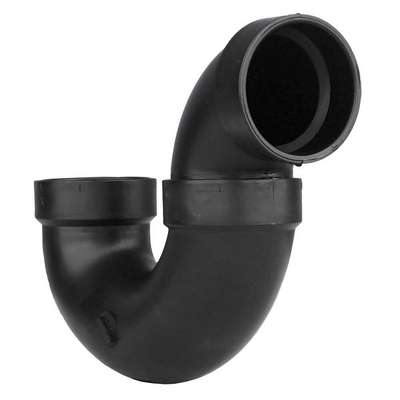 944793-2 P-Trap with Solvent Weld Joint: 2 in x 2 in Fitting Pipe Size ...