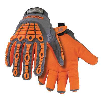 935963-2 Hexarmor Mechanics Gloves: 3XL ( 12 ), Mechanics Glove, Synthetic Leather, ANSI Cut ...