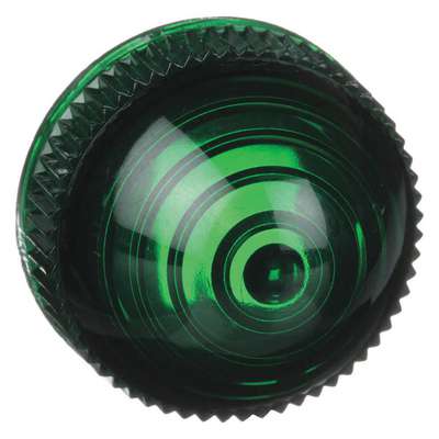 941030-1 Pilot Light Lens: Green, Plastic, Dome, Schneider KP, KT and ...