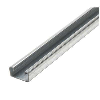939838-6 Strut Channel - Solid Wall: Steel, Pre-Galvanized, 14 ga Gauge ...