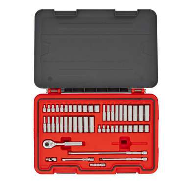 943469 Proto Socket Set: 1/4 In Drive Size, 51 Pieces, 5/32 In To 9/16 ...
