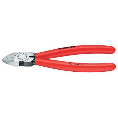 940351 Knipex Diagonal Cutting Plier: Flush, Straight, Narrow, 1/2 in ...