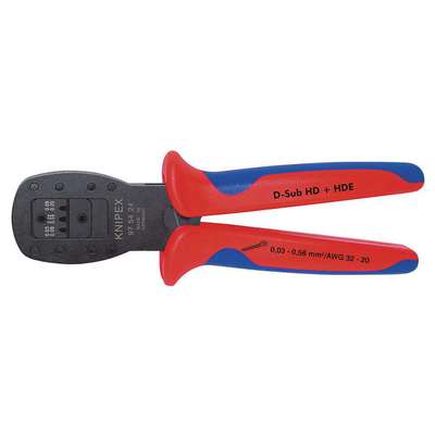 937301-8 Knipex Crimper: For Electrical Wire and Cable, Uninsulated, 32 ...