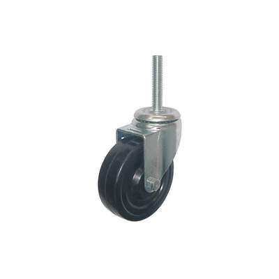 942078-5 NSF-Listed Sanitary Threaded Stem Caster: 4 in Wheel Dia., 170 ...