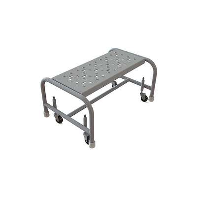 940498-3 Tri-Arc Rolling Platform: 1 Steps, 12 in Top Step Ht, 24 in ...