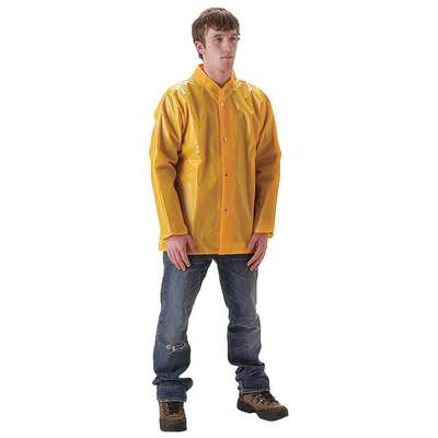 936051-2 Nasco Yellow, Rain Jacket, 5XL, Nylon, Polyurethane, Unisex ...