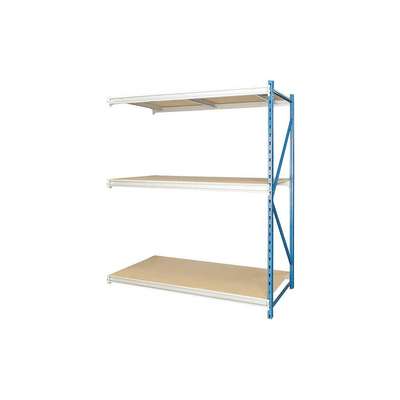 943313-8 Hallowell Bulk Rack Shelving: Add-On, Heavy-Duty, 96 In X 24 ...