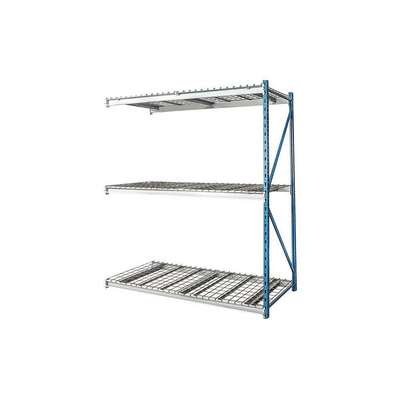 943312-9 Hallowell Bulk Rack Shelving: Add-On, Heavy-Duty, 48 In X 36 ...