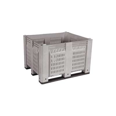 940436-3 Decade Products Bulk Container: 25.4 cu ft, 48 in x 40 in x 31 ...