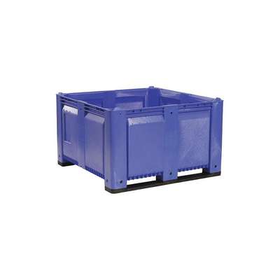 944942-2 Decade Products Bulk Container: 28.7 cu ft, 48 in x 48 in x 28 ...