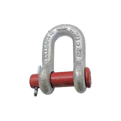 941939-5 Anchor Shackle: Round Pin, 70,000 lb Working Load Limit, 3 1/4 ...