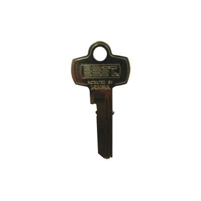 937377-2 Best Key Blank, For Use With Stanley Cores, B5, Brass ...