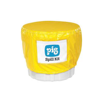 936137-5 PIG Overpack Cover, Color Yellow, 23" Dia, P VC-Laminated ...