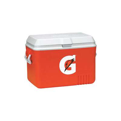 939348 Gatorade Chest Cooler: 48 qt Cooler Capacity, 21 in Exterior L ...