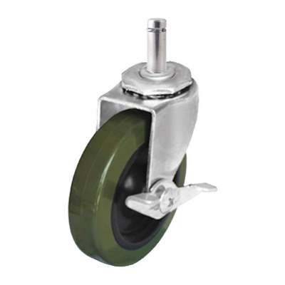 941977-2 General Purpose Friction-Ring Stem Caster: 4 in Wheel Dia ...