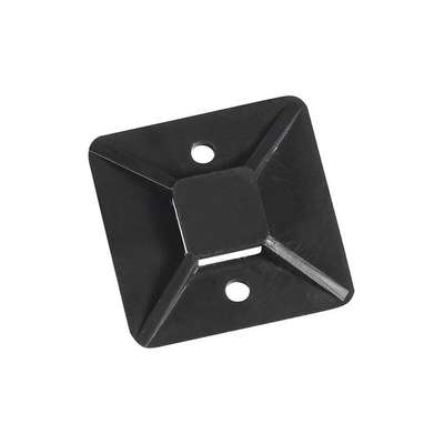942465-3 Cable Tie Mounts,1x1",Black,PK100 | Imperial Supplies