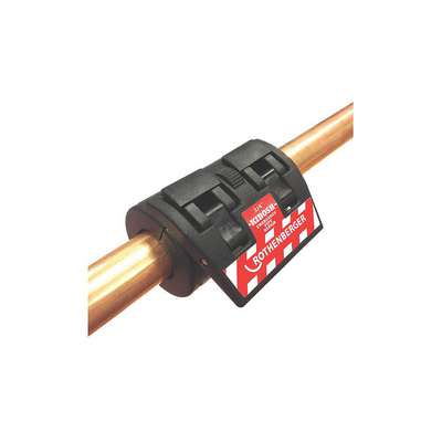 939474-4 Repair Clamp: Reusable, Rubber Gasket, 3/4 in Pipe Size, 3/4 ...