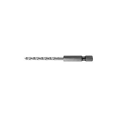 939186-2 Cobalt Hex Shank Jobber Drill: 1/4 in Drill Bit Size, 2 3/4 in ...