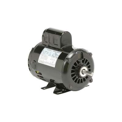 940090-3 Air Compressor Motor: Capacitor-Start/Run, 5 HP, 1,740 ...