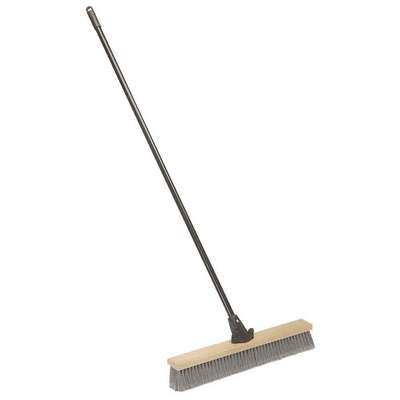 938696-4 Ability One Push Broom: Wood, 24 in Sweep Face, 60 in Broom ...
