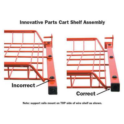 8638 Innovative Parts Cart-C, 6 Shelves Sspc-C | Imperial Supplies