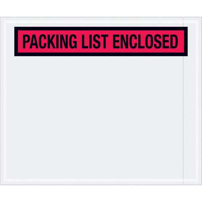 946255-3 Approved Vendor Packing List Envelopes: 12 in Outside Ht, 10 ...