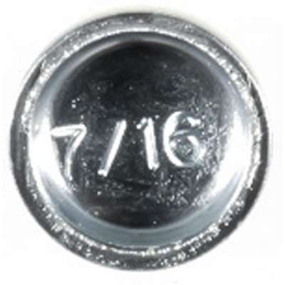 813193 Expansion Plug 50Mm Cup Type - Zinc | Imperial Supplies