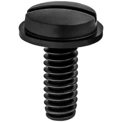 815174 Black Nylon Lic Plat E Screw 1/4-20 X 5/8 8 | Imperial Supplies