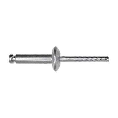 815501 Peel-Type Rivet, Rivet Head Diameter 1/4" , Flange Diameter 5/8 ...