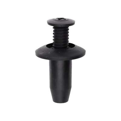815639 Bumper Push-Type Retainer, 18mm, Black | Imperial Supplies