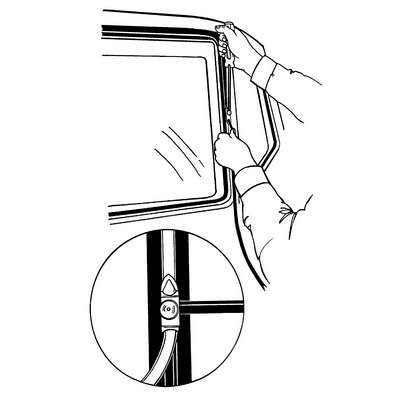 816068 Windshield Locking Strip | Imperial Supplies