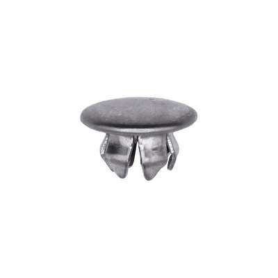 811746 Steel Plug Button, 1/4", Nickel | Imperial Supplies