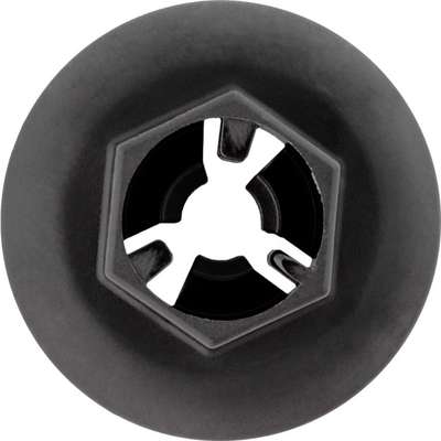 817257 Floor Under Cover Nut, 12mm, Black | Imperial Supplies