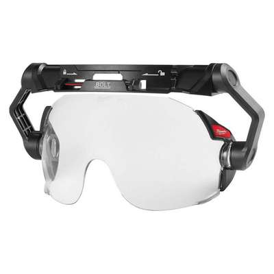 942260-7 Milwaukee Eye Visor: Clear, Anti-Fog/Anti-Scratch ...