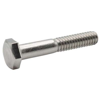943807-8 Hex Head Cap Screw: Stainless Steel, 18-8, Plain, 7/8"-9 ...