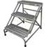 916267-5 Cotterman Steel Stationary Step with 3 Steps and 500 lb. Load ...