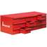 2362 Imperial Red Steel 18-Drawer Cabinet, 33-13/16" x 11-11/16" x 10 ...