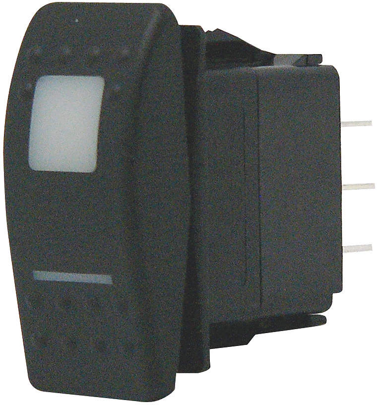 912849-6 Lighted Rocker Switch, Contact Form: DPDT, Number of ...