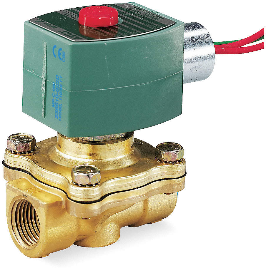 915861-5 12VDC Brass Solenoid Valve, Normally Closed, 1/2" Pipe Size | Imperial Supplies