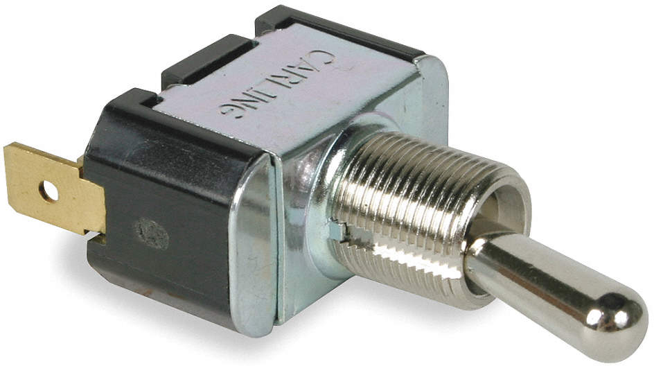 913644-4 Toggle Switch, Number of Connections: 2, Switch Function: On ...