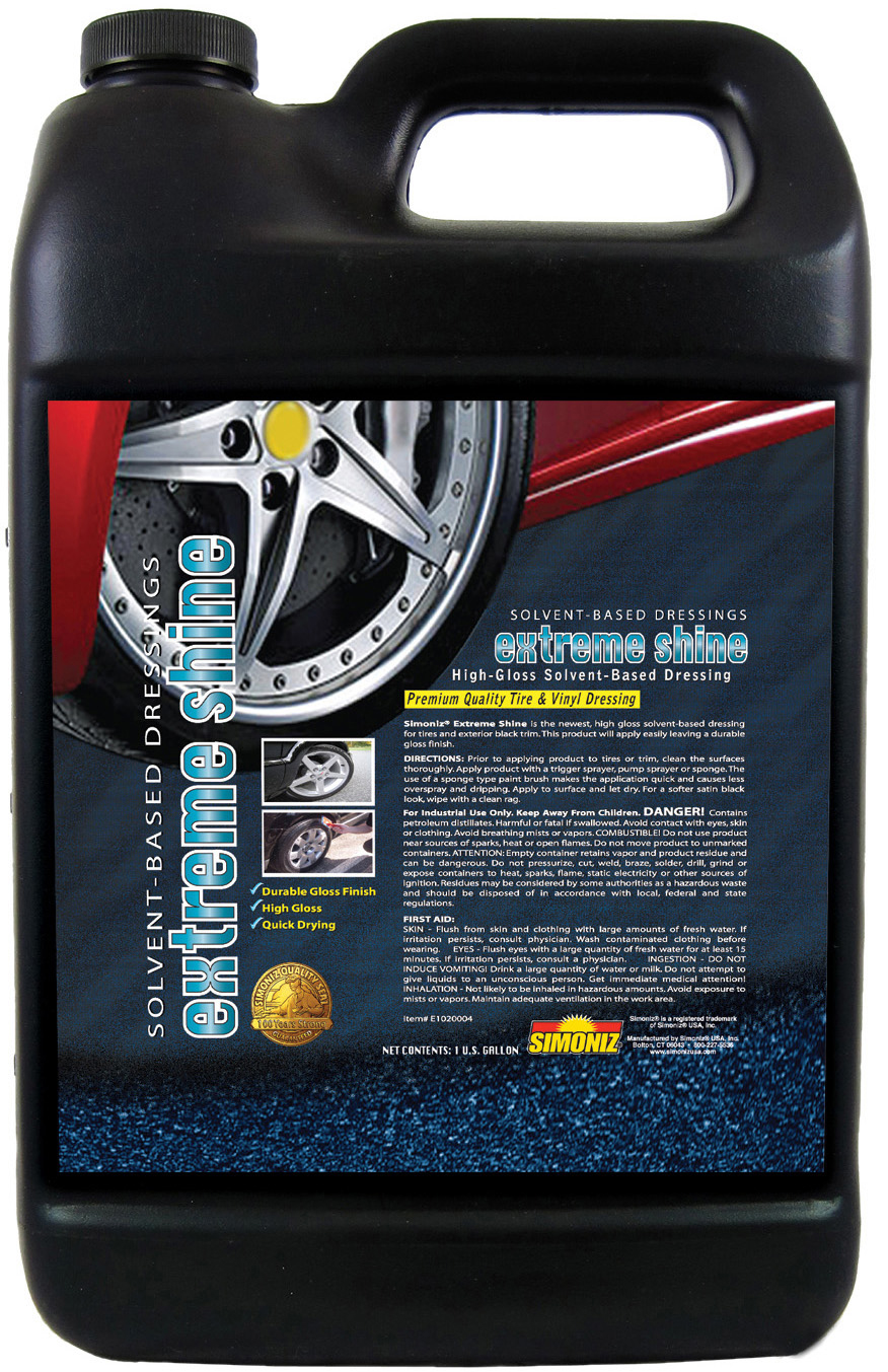 9336-4 Simoniz® Extreme Shine Solvent-Based Dressing, 1 Gal., Blue | Imperial Supplies